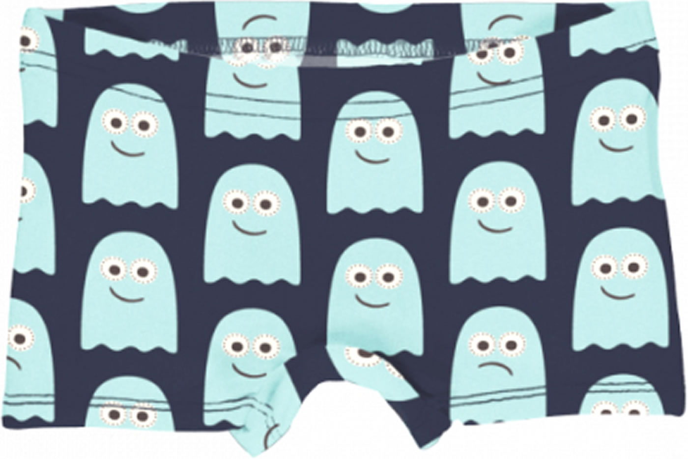 Maxomorra Mädchen Boxer Panty SPOOKY GHOST blau kaufen | papiton.de