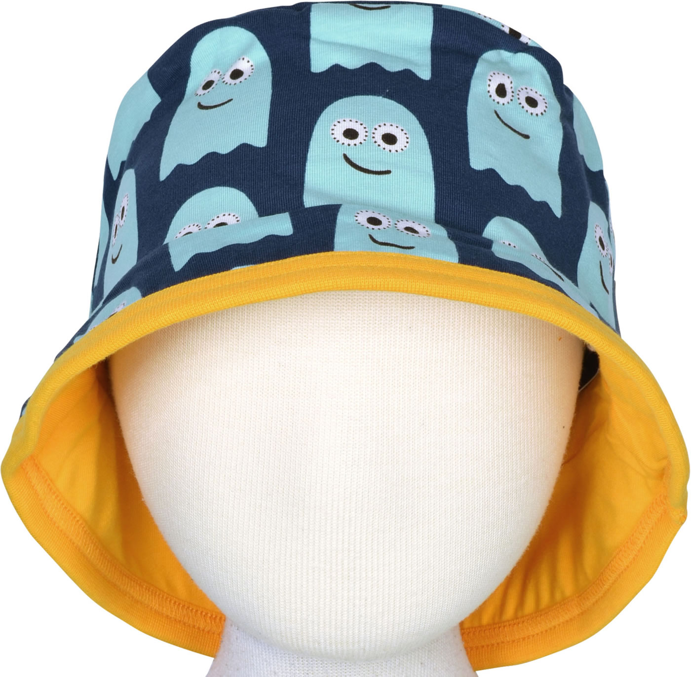 Maxomorra Sonnenhut m. Krempe CLASSIC GHOST blau/orange kaufen | papiton.de