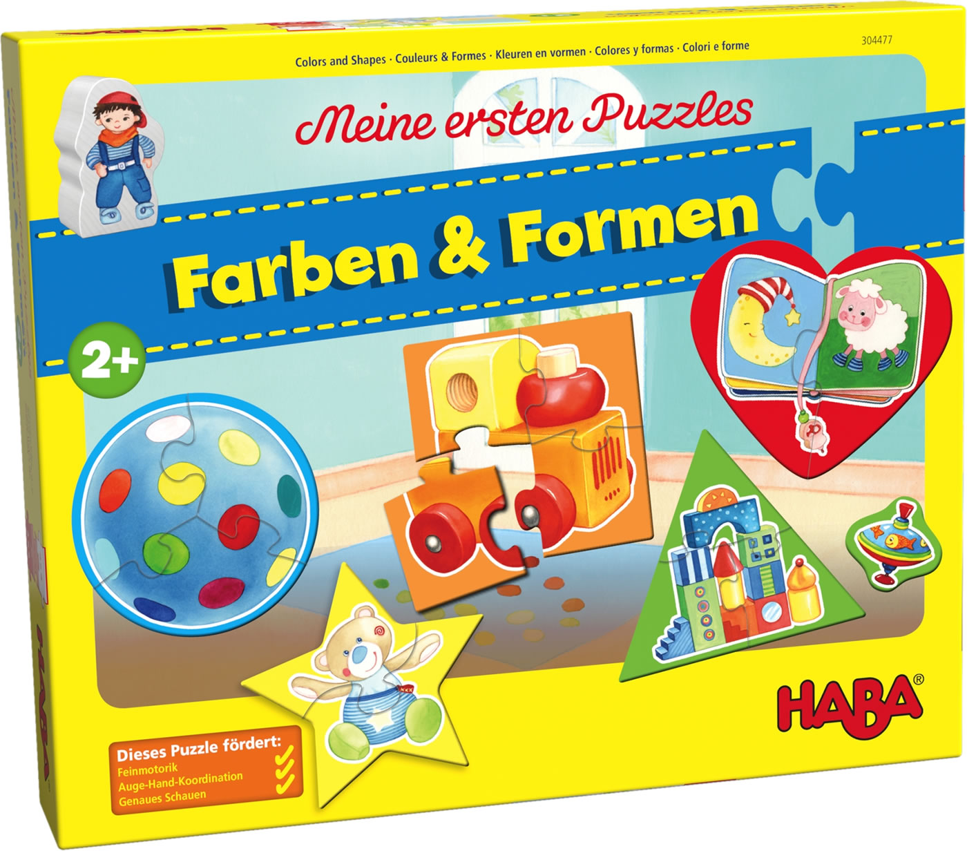 HABA Meine ersten Puzzles - Farben und Formen kaufen | papiton.de