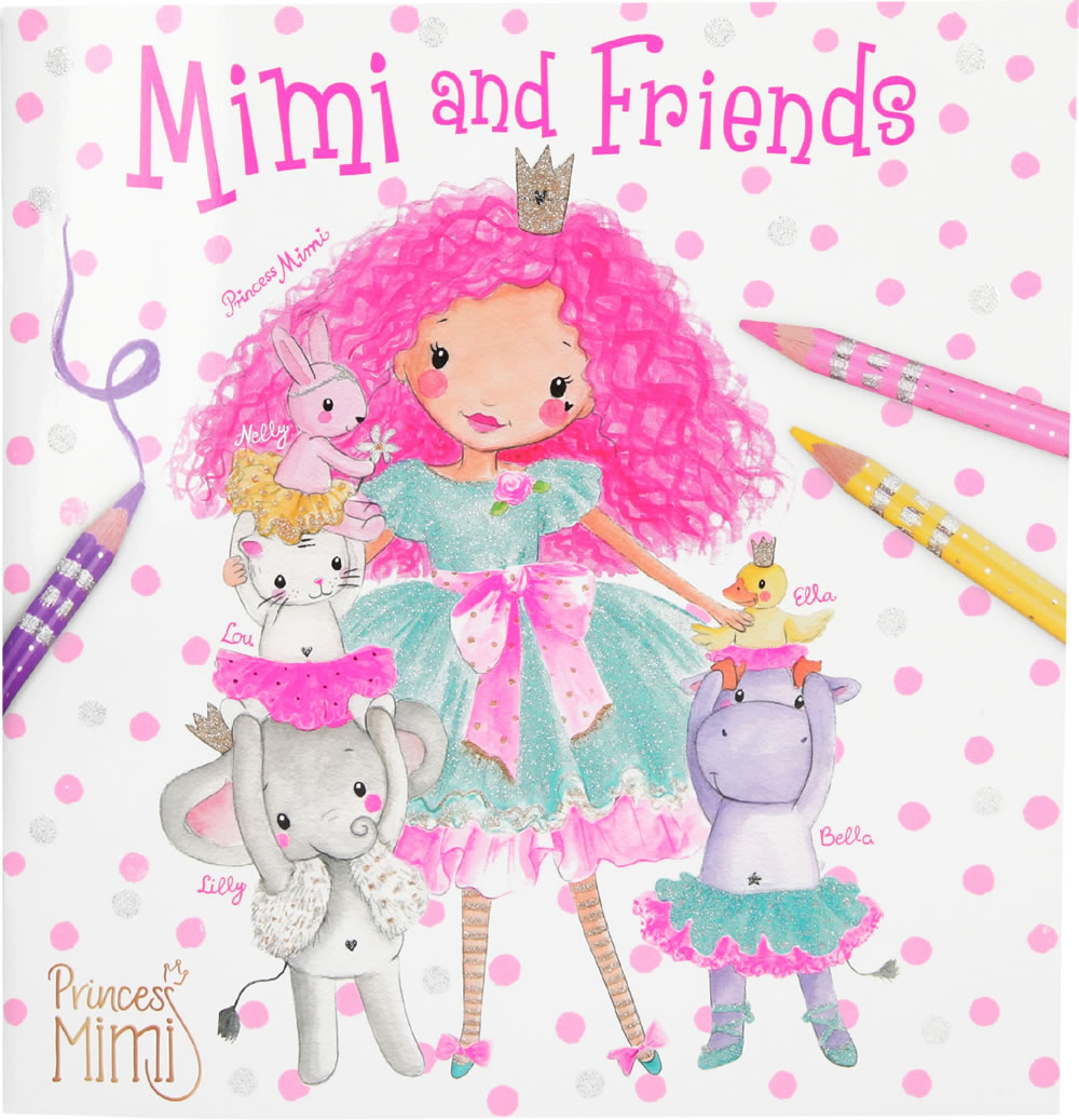 Princess Mimi Malbuch mit Freunden kaufen | papiton.de