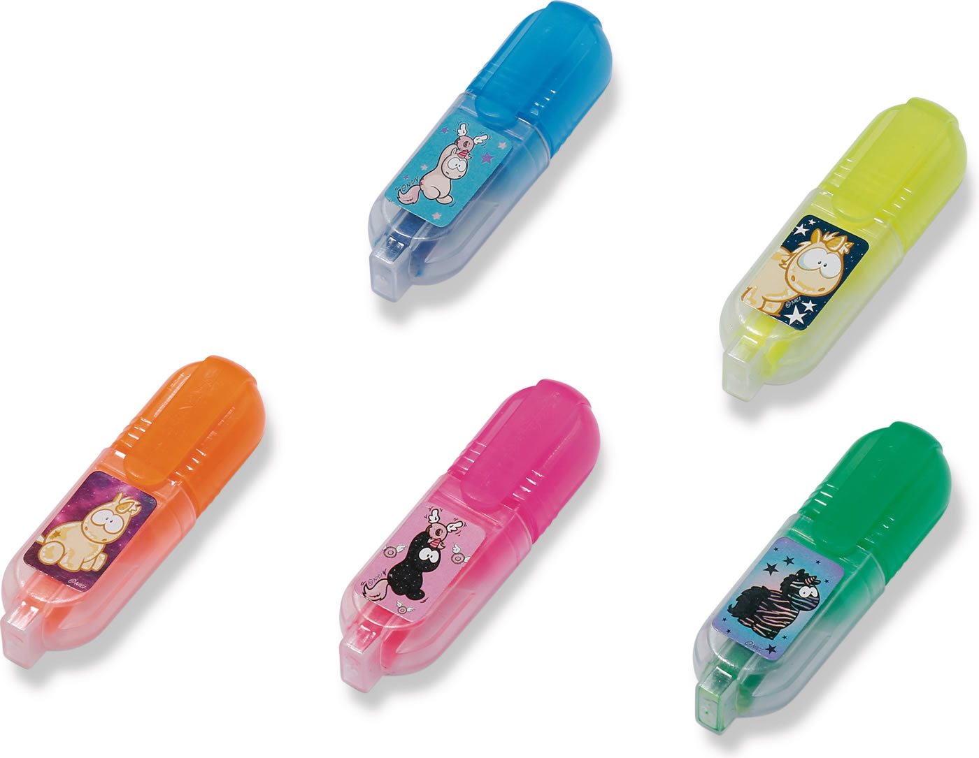 Nici Mini-Textmarker im Set Theodor and Friends 45057 kaufen | papiton.de