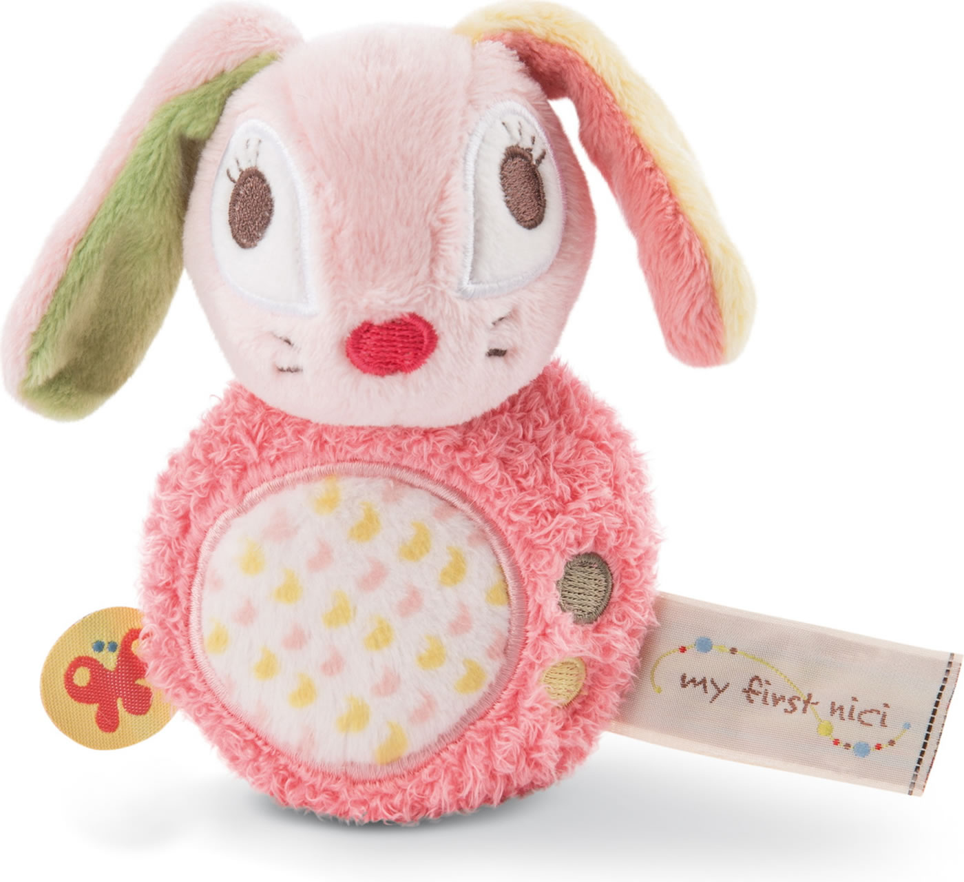 Nici My First Nici Wombitombi Greifling mit Rassel Hase Hopsali 46586 ...