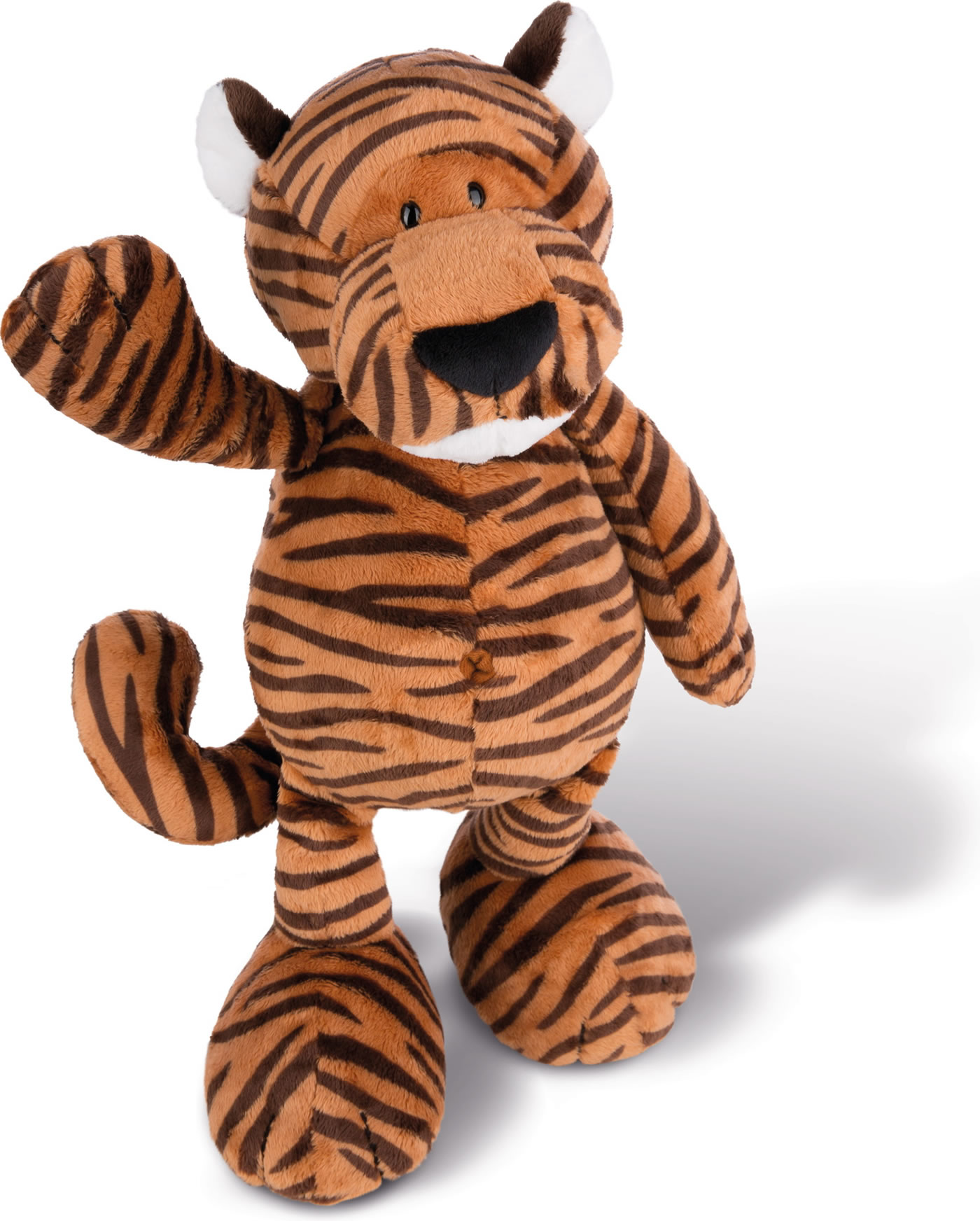 Nici plush tiger Balikou 50 cm dangling light brown shop online at Papiton.