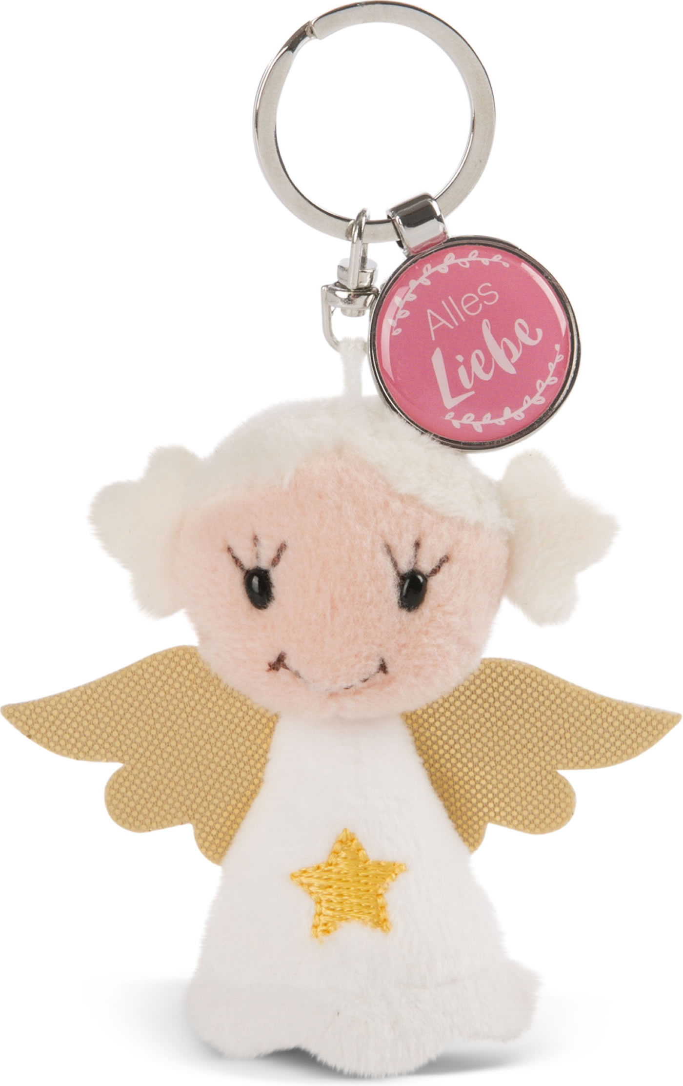 Nici Schlüsselanhänger Messengers Engel mit Stern Alles Liebe 47526 ...