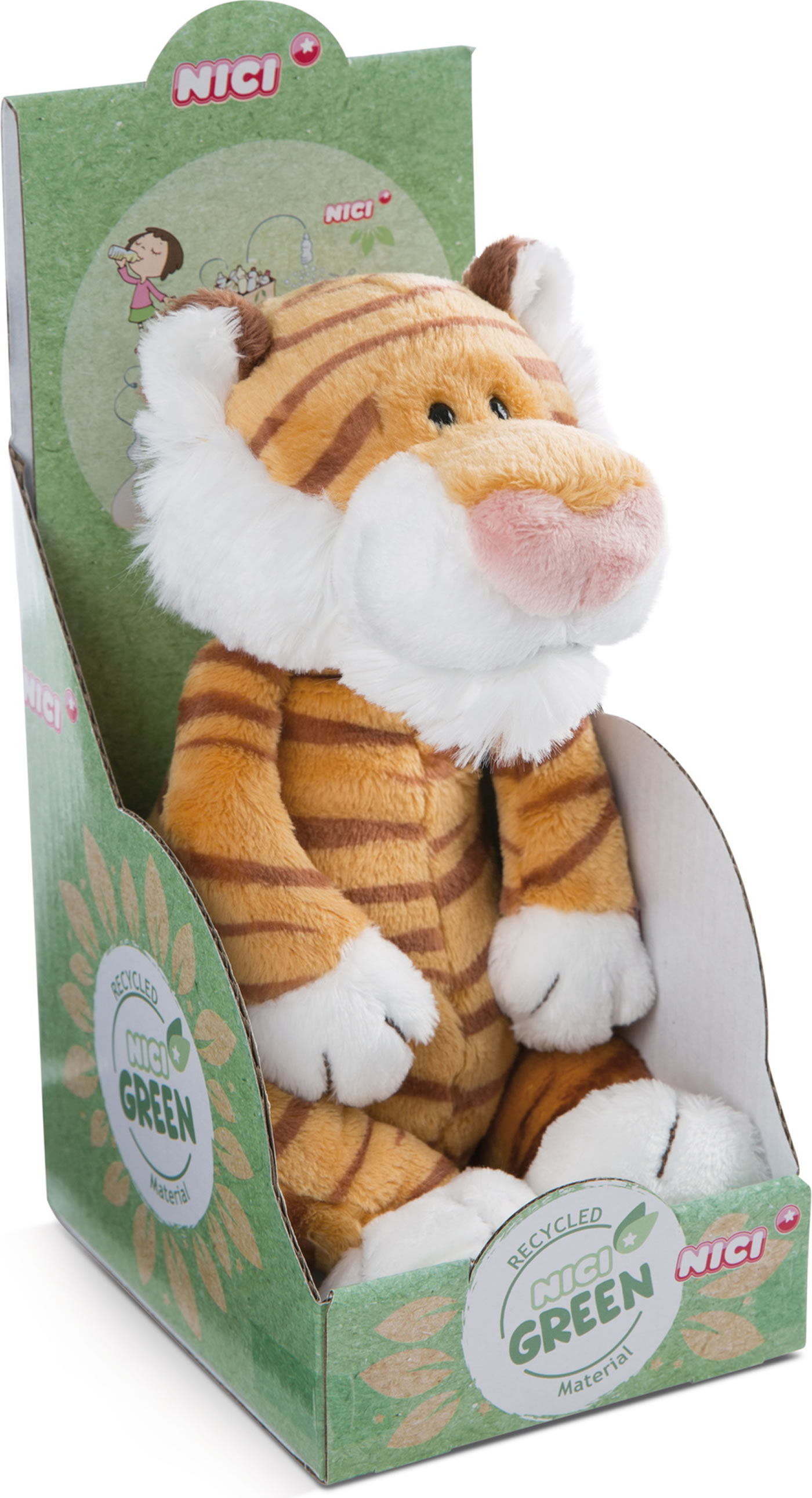 Nici Tiger-Lilly 25 cm Plüsch Schlenker NICI GREEN Wild Friends 47203 ...