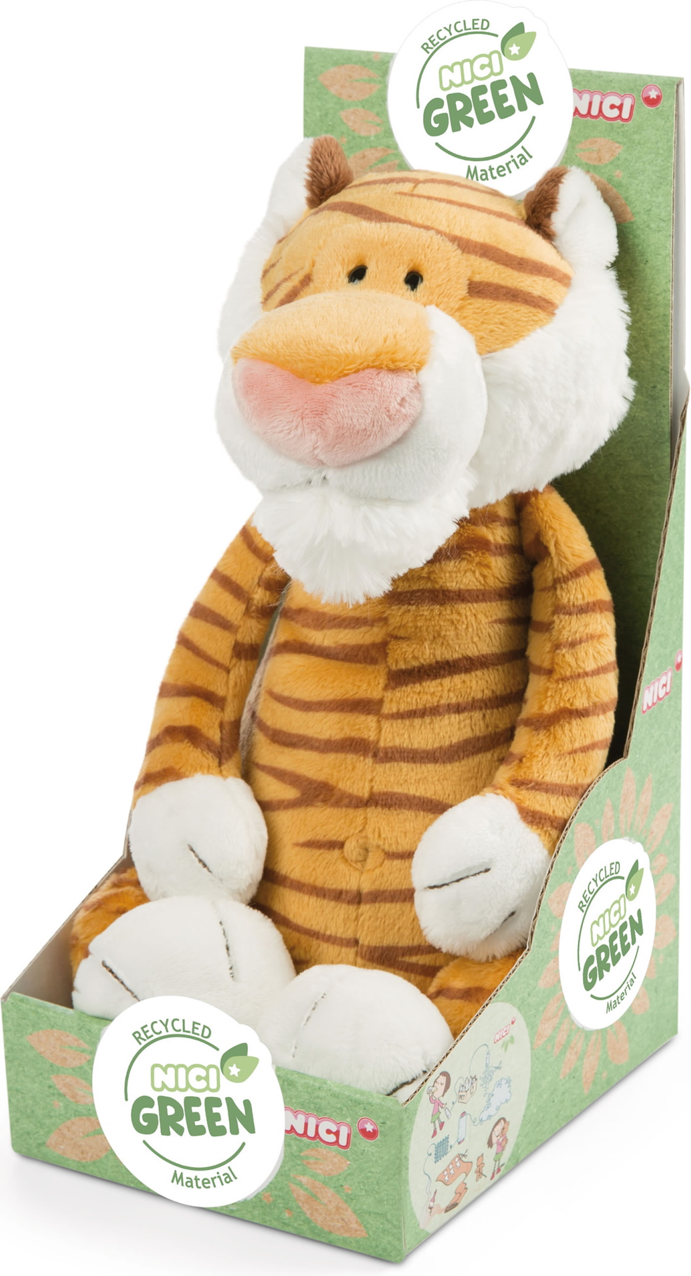 Nici Tiger-Lilly 35 cm Plüsch Schlenker NICI GREEN Wild Friends 47204 ...