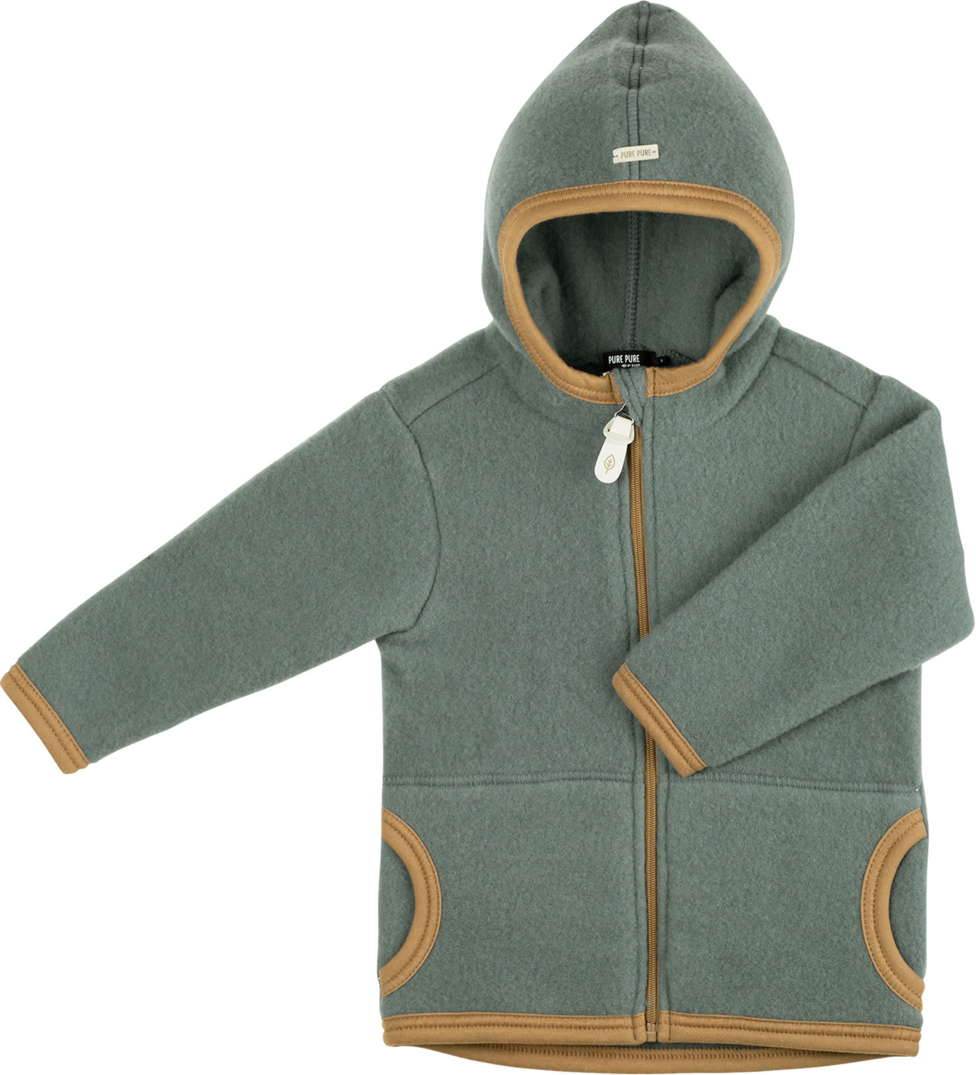Pure Pure by Bauer Jacke mit Kapuze Wollfleece stormy blue kaufen ...