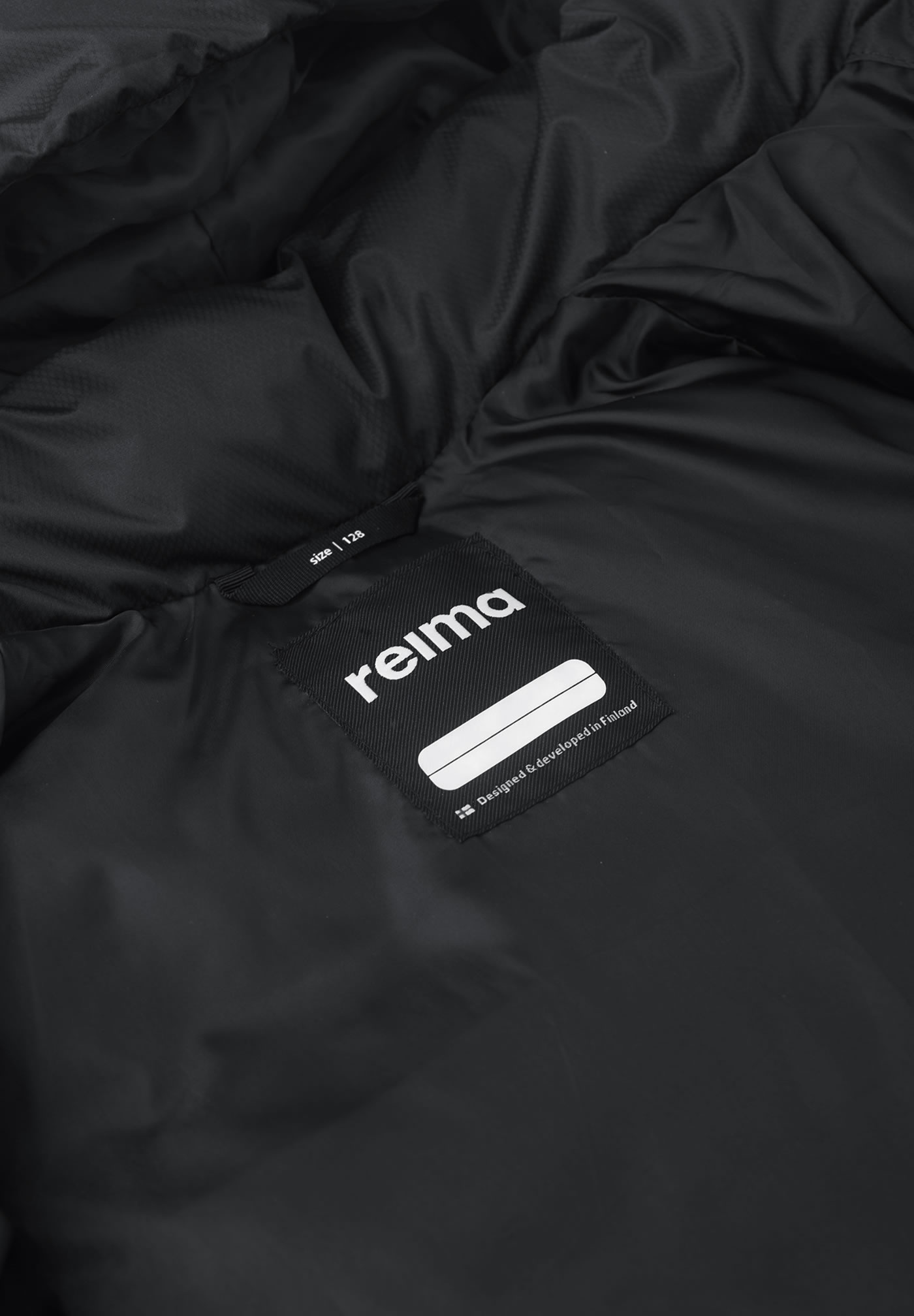 Reima Winter-Mantel mit Kapuze Steppstruktur VAANILA black kaufen ...