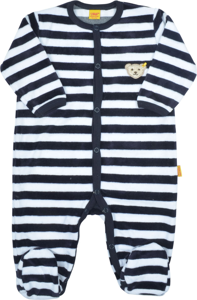 Steiff Langarm-Strampler BASIC Nicki marine 0002848-3032 kaufen ...