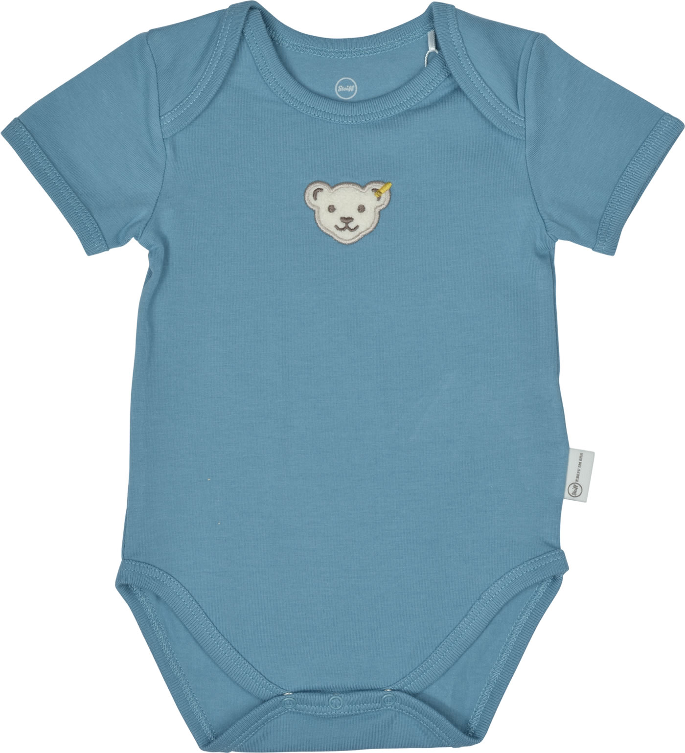 Steiff Body Kurzarm BABY UNISEX ORGANIC adriatic blue kaufen | papiton.de