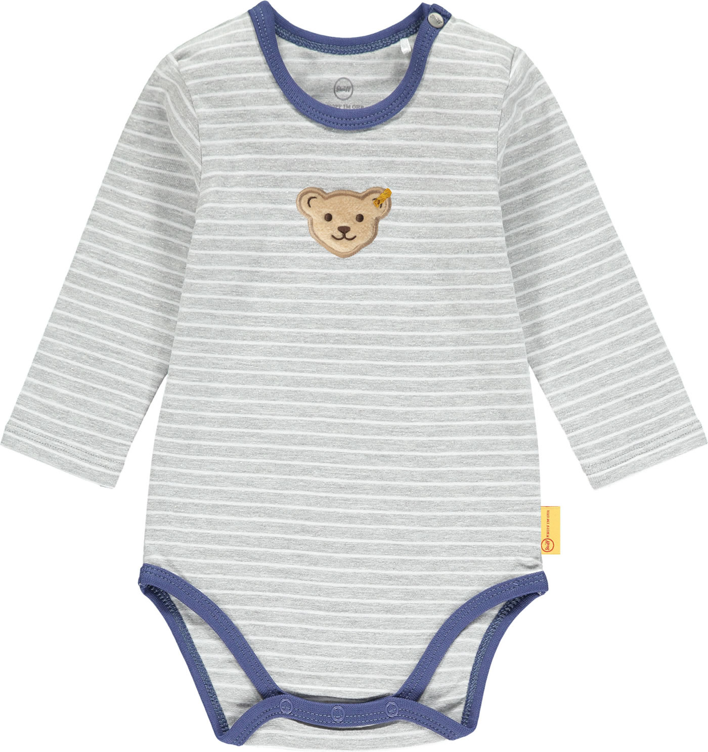 Steiff Body Langarm HIGH FIVE Baby Boys soft grey melange kaufen ...