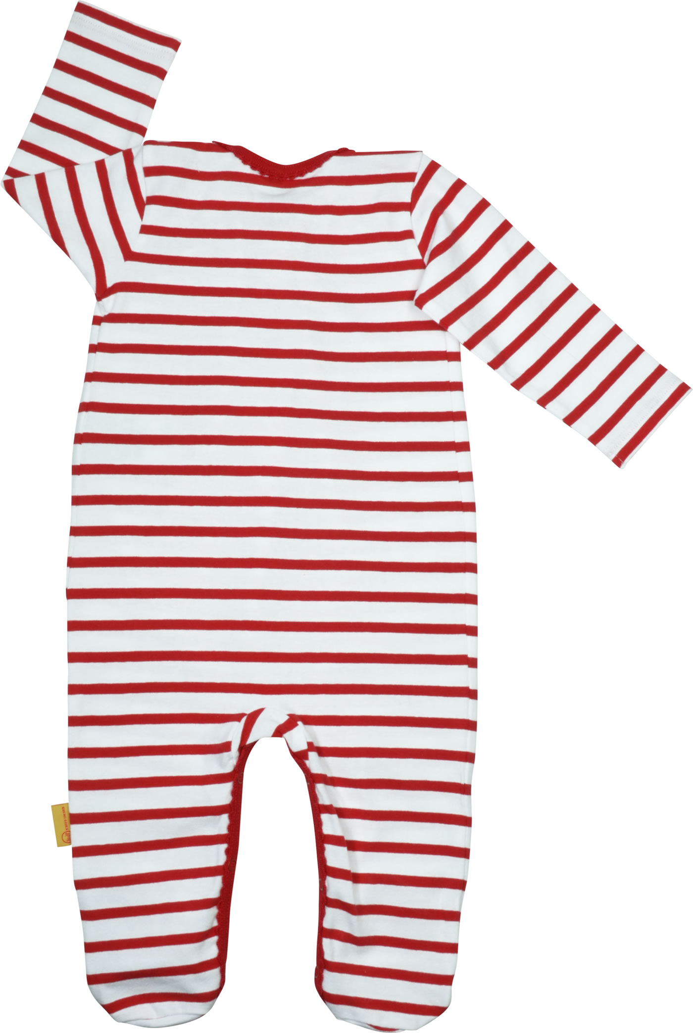 Steiff Strampler Langarm AHOI BABY Streifen tango red kaufen | papiton.de