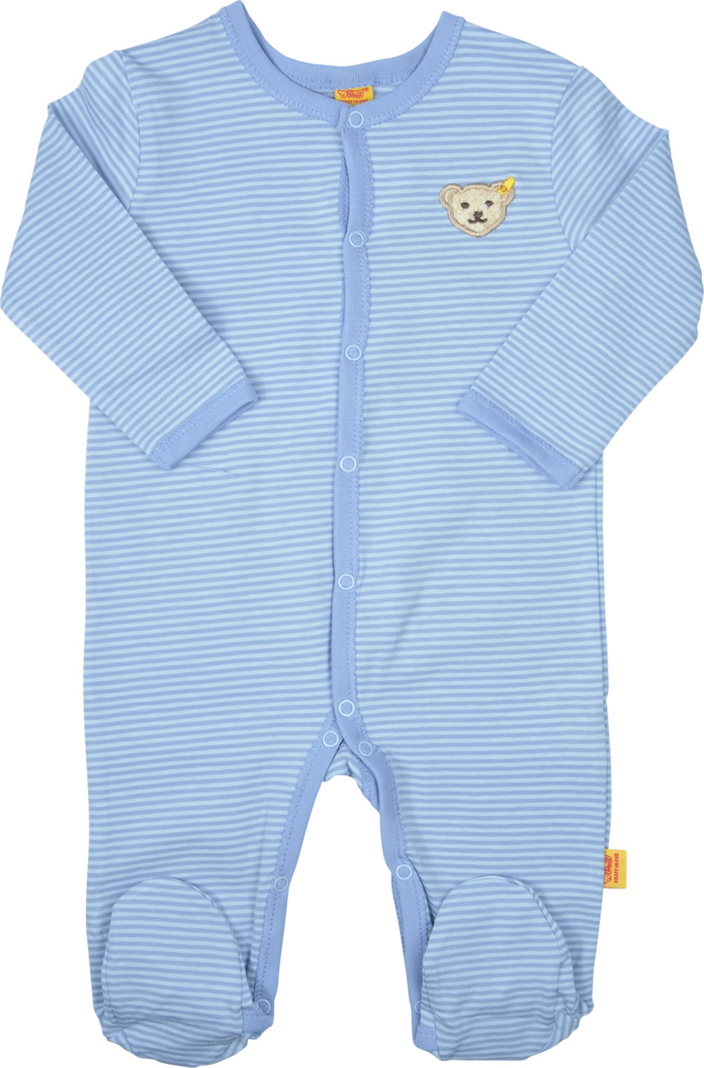 Steiff Strampler Langarm SUMMER COLORS baby blue kaufen | papiton.de