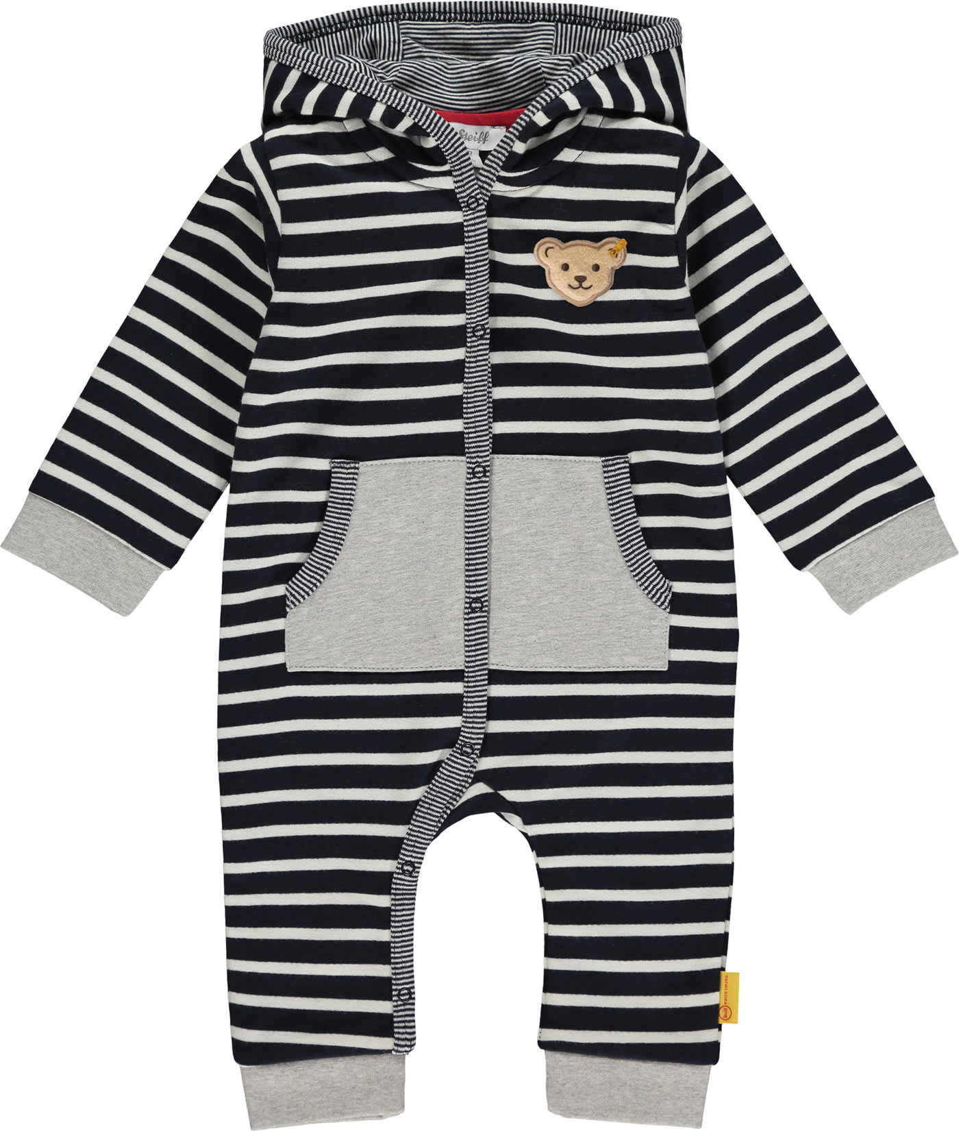 Steiff Strampler mit Kapuze PAPER PLANE Baby Boys steiff navy kaufen ...