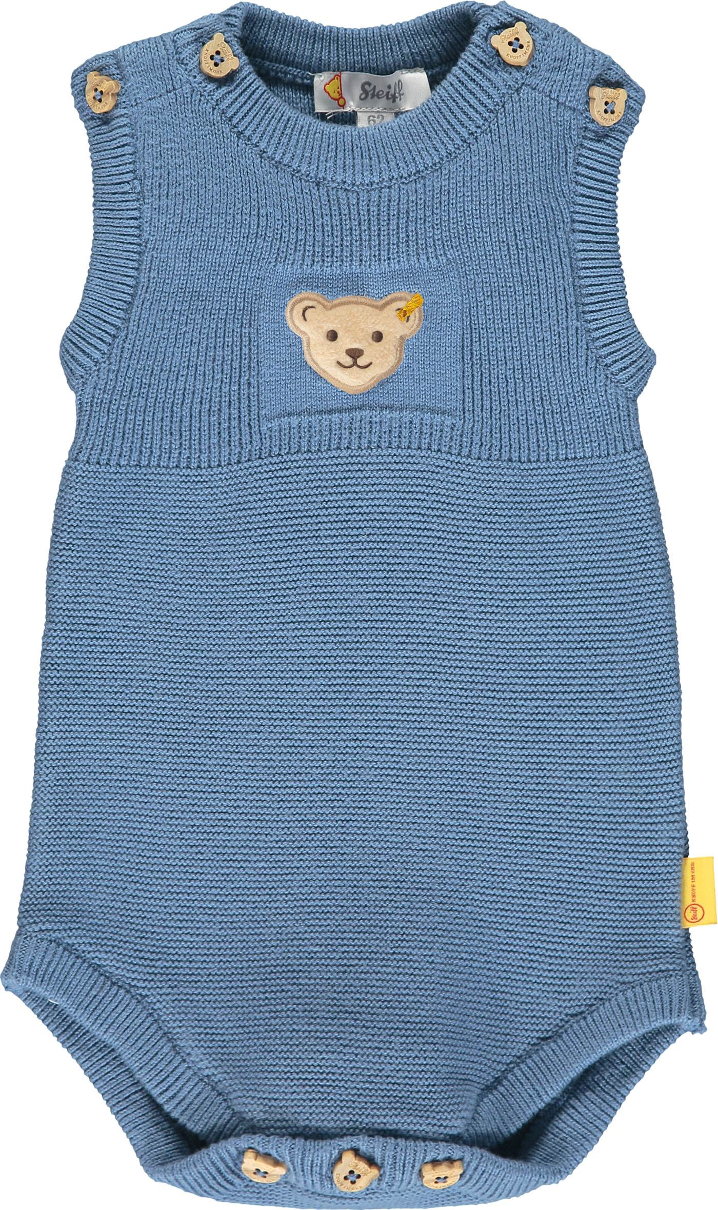 Steiff Strick-Body ärmellos BABY GOTS UNISEX coronet blue kaufen ...