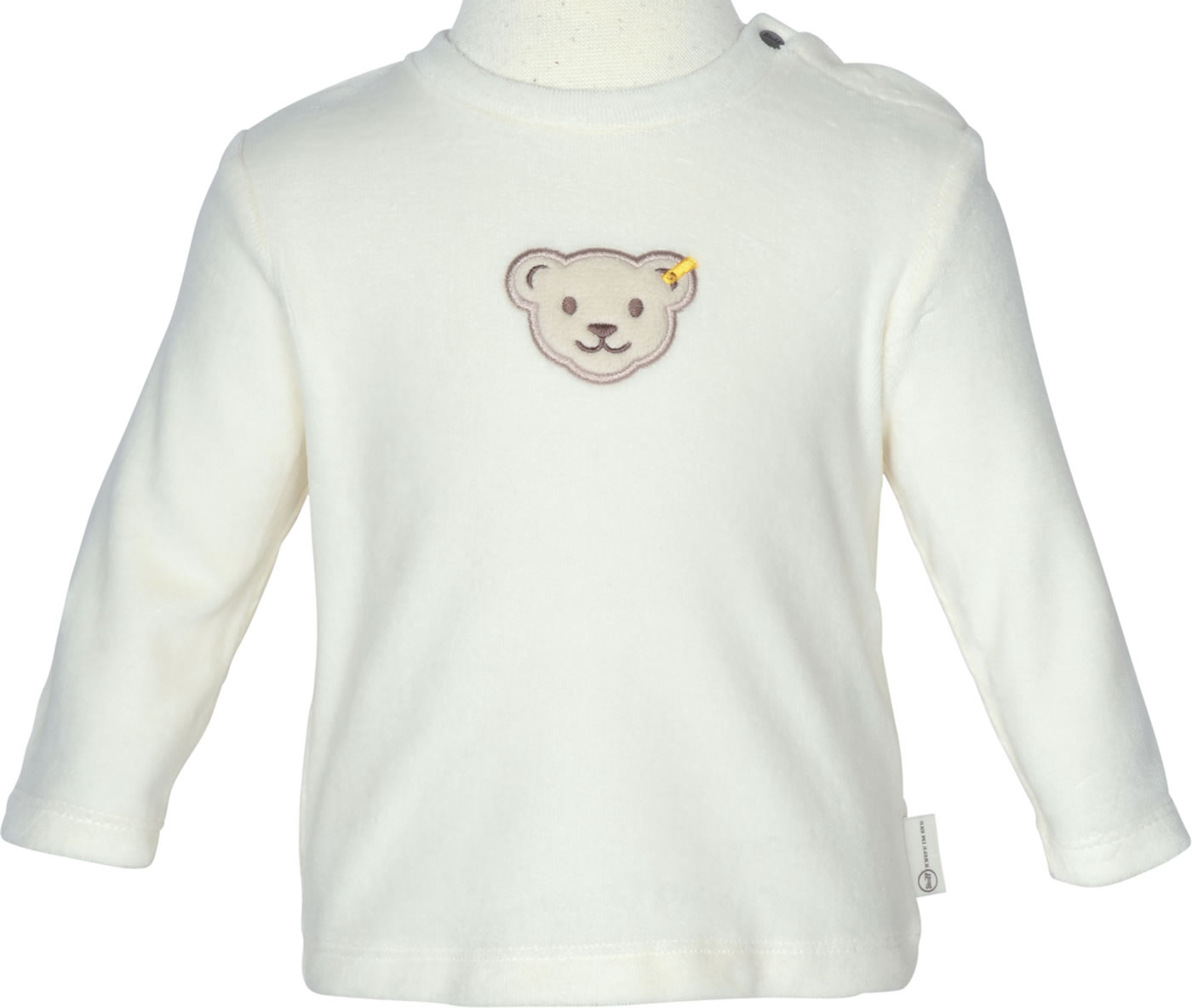 Steiff Sweatshirt Nicki WINTER WELLNESS GOTS cloud dancer kaufen | papiton.de