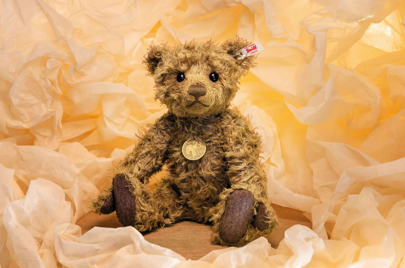 Steiff Teddybär Hansel 36 cm Hanf braun 006968 kaufen | papiton.de