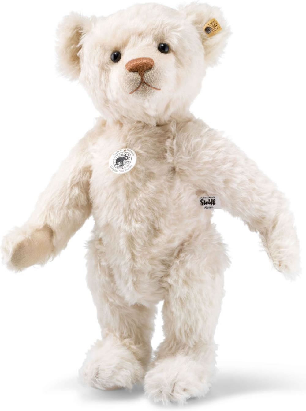 Steiff Teddybär Replica 1906 40 cm Mohair weiß kaufen | papiton.de