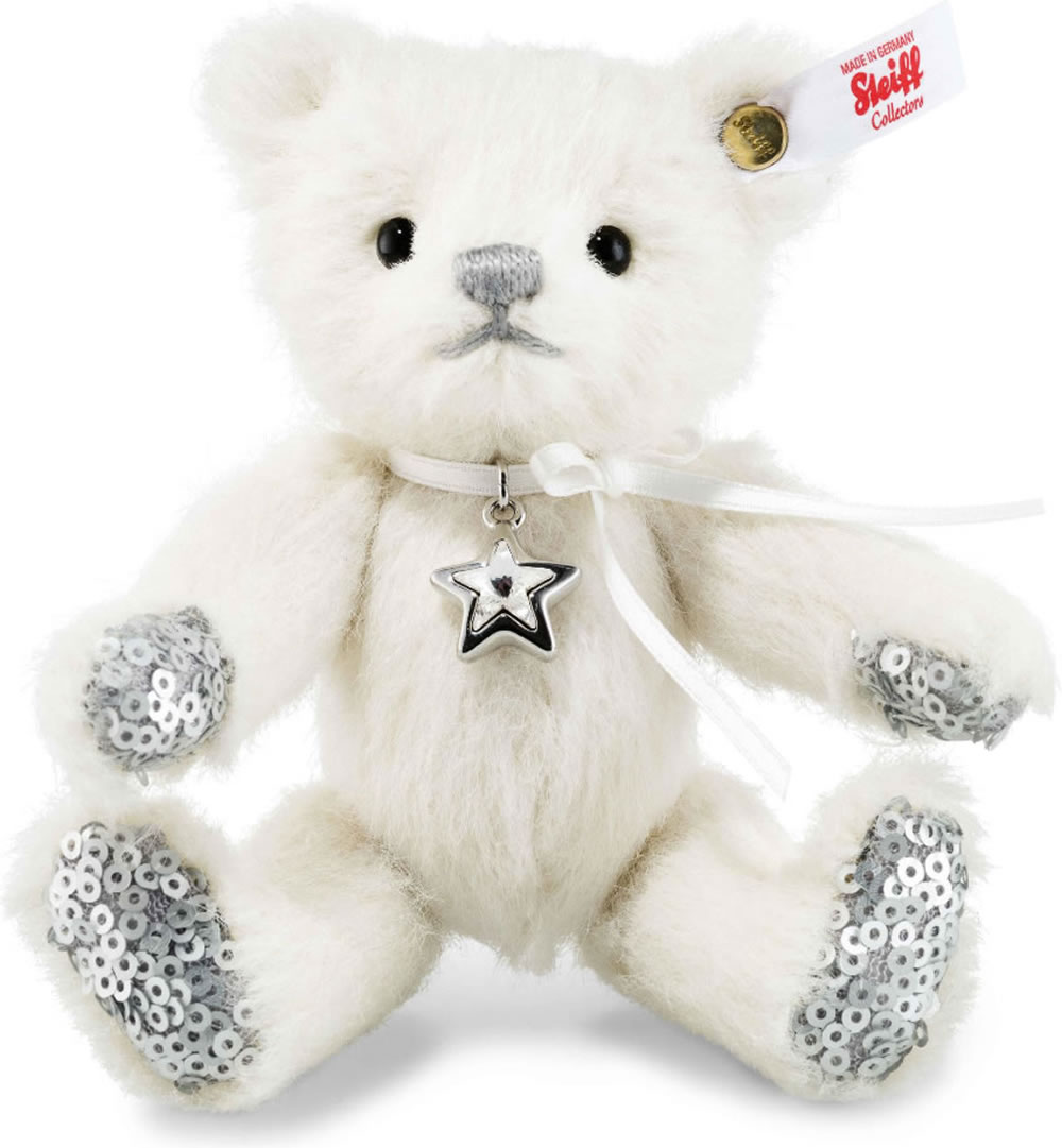 Steiff Teddybär Stella 13 cm Alpaca weiß 006371 kaufen | papiton.de