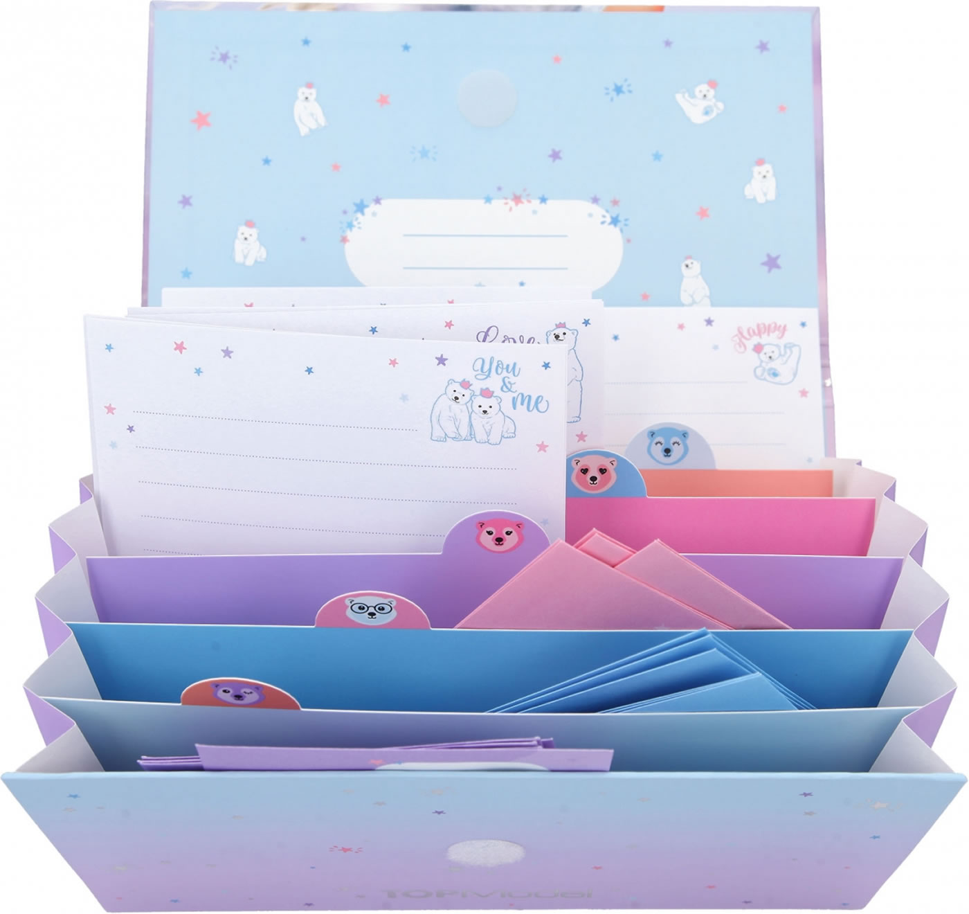 TOPModel Briefpapier in Fächermappe A5 ICEWORLD 12080 kaufen | papiton.de