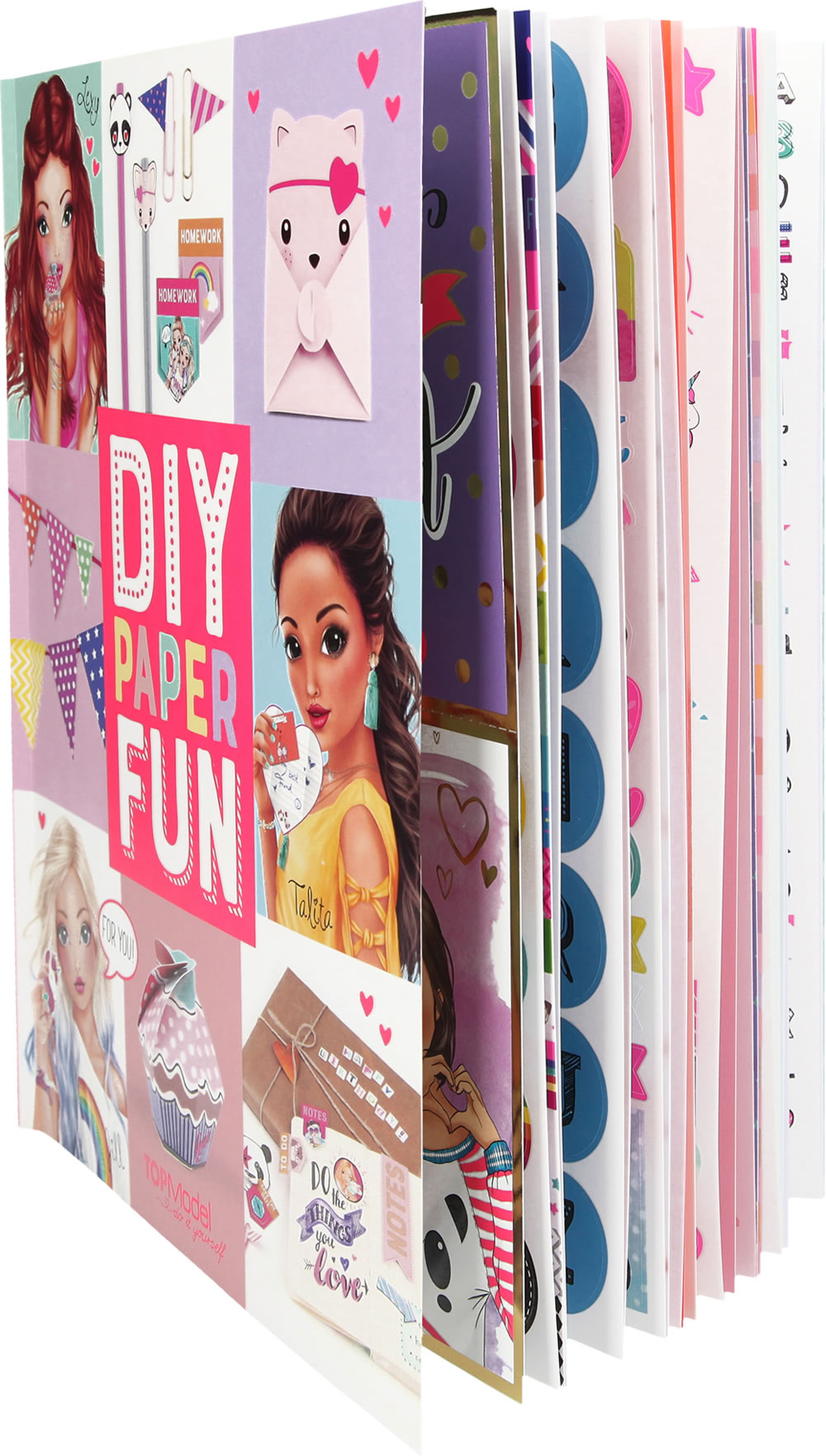 TOPModel DIY Paper Fun Book