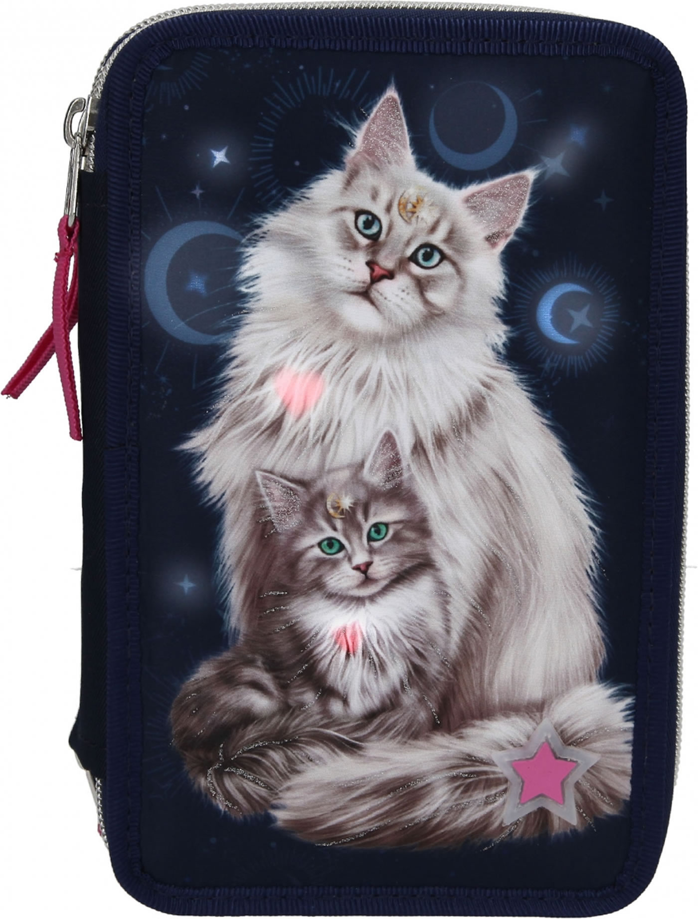 TOPModel Federtasche drei Fächer gefüllt LED MOONLIGHT 10862 kaufen ...