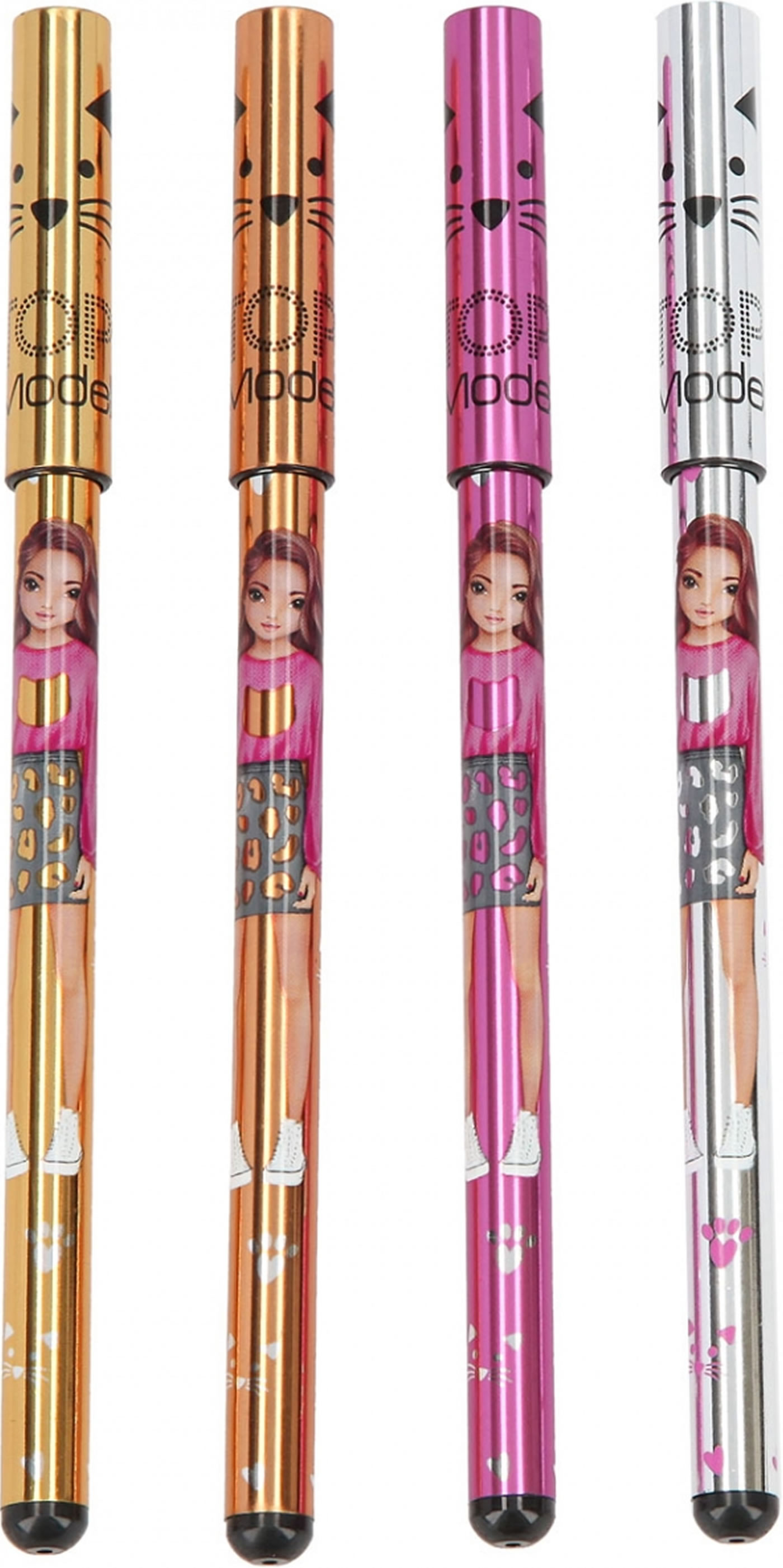 Topmodel gel pen set metallic 7511 shop online at Papiton.