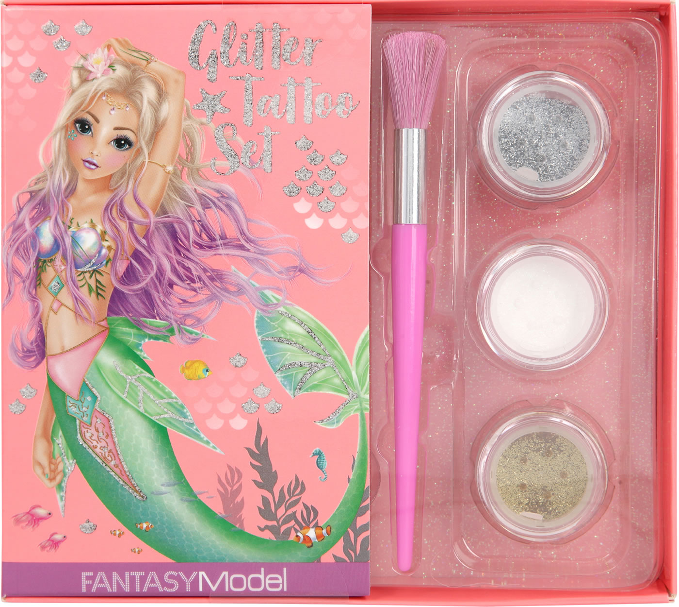 TOPModel Glitter Tattoo Set Fantasy Model MERMAID kaufen | papiton.de