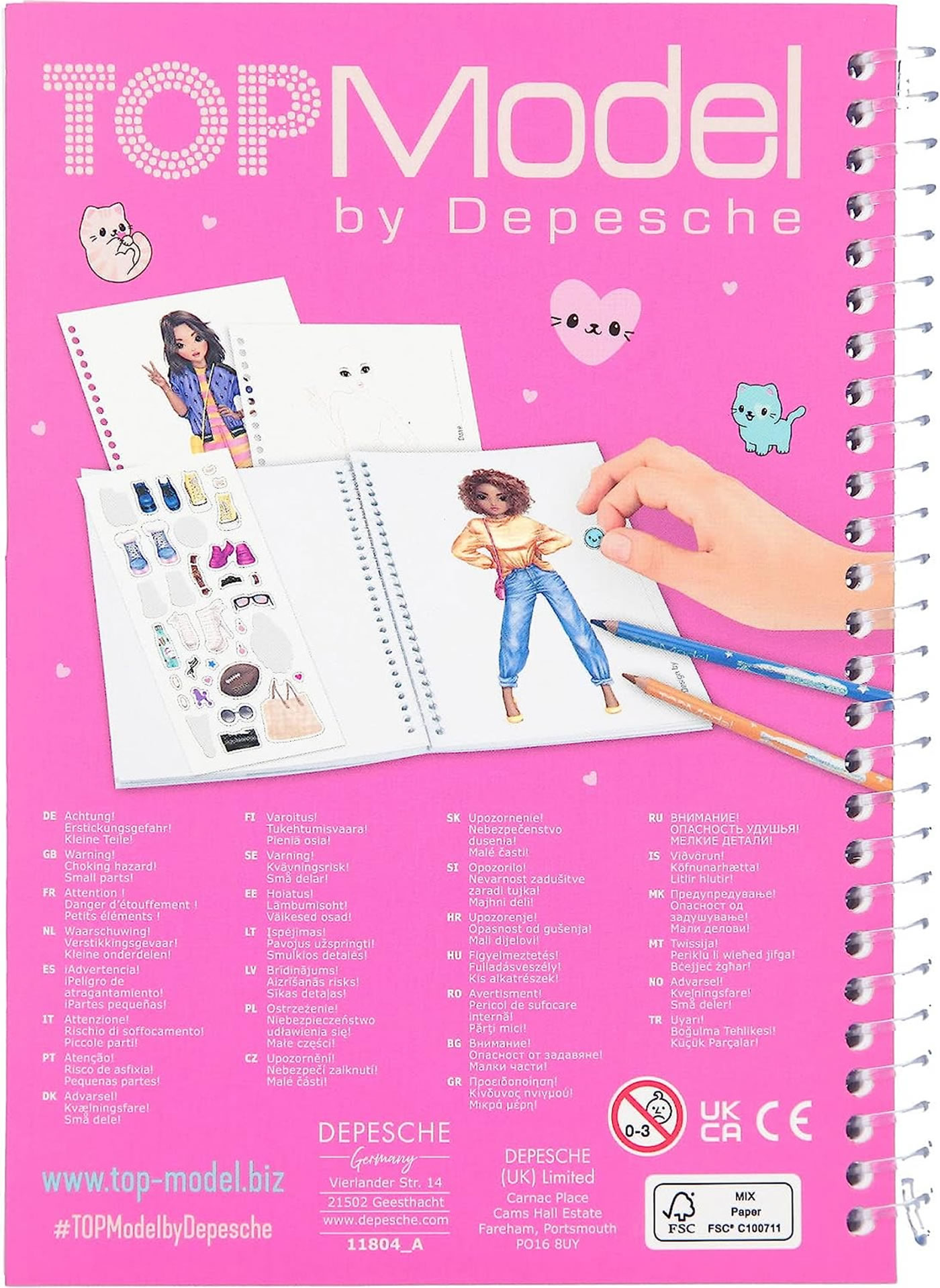 TOPModel Pocket Malbuch Christy 11804 kaufen | papiton.de