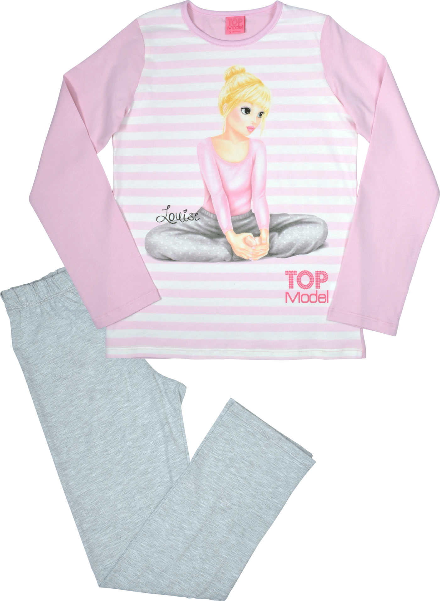 TOPModel Pyjama Langarm LOUISE pink lady kaufen | papiton.de