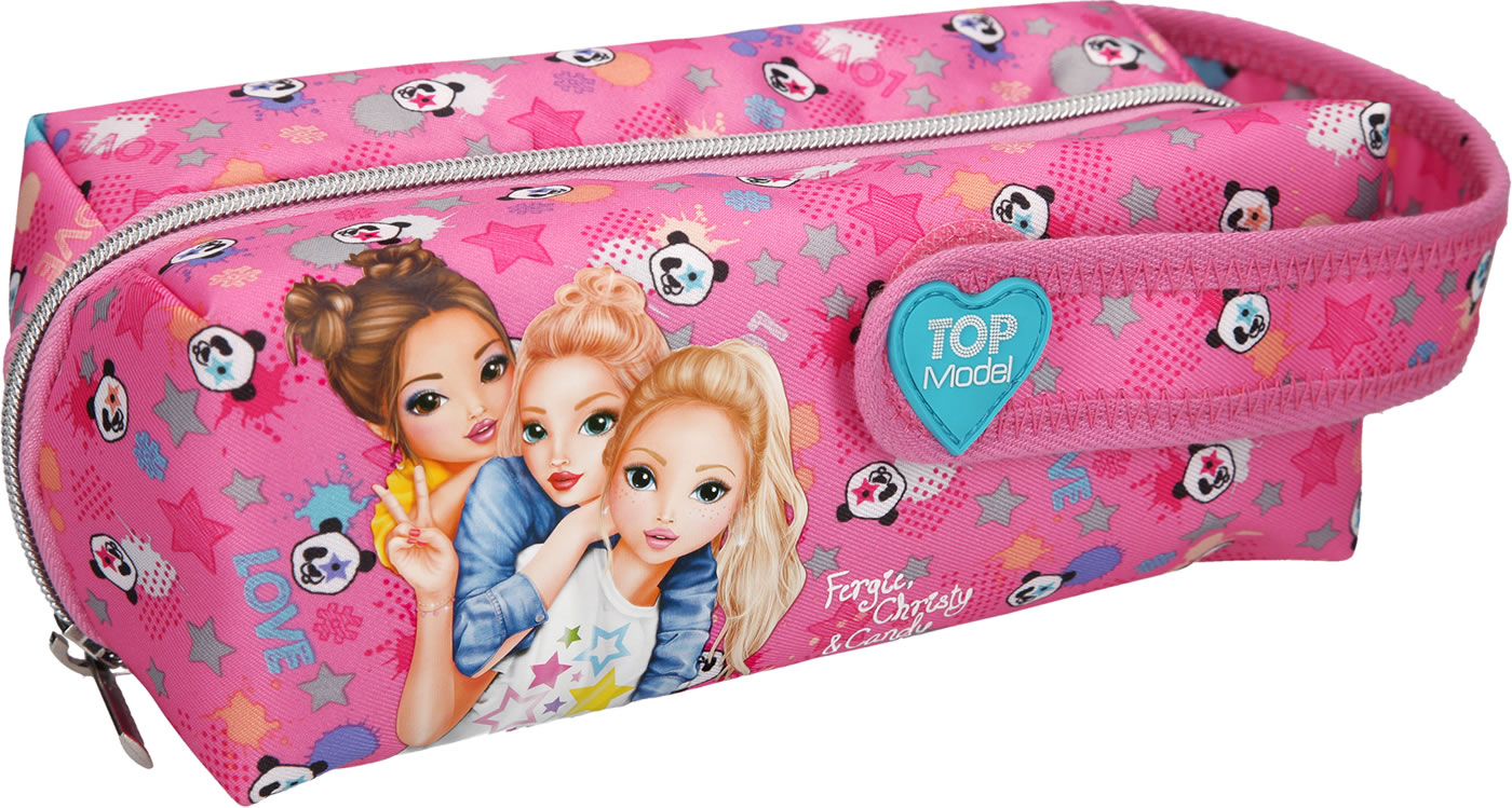 TOPModel trousse 4 en 1 fourré PANDA Fergie, Christie & Candy