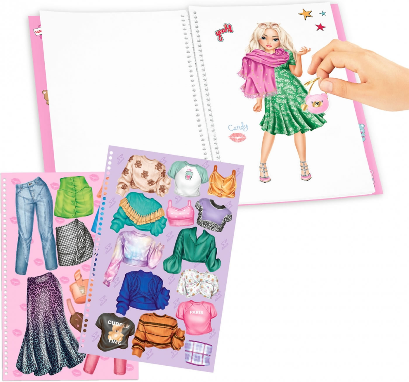 TOPModel Stickerbuch Dress me up TEDDY COOL 11653 kaufen | papiton.de