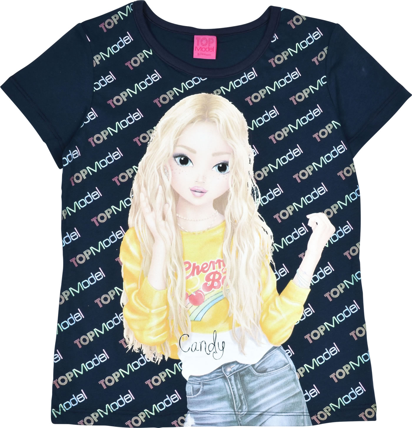 TOPModel T-shirt manches courtes CANDY navy blazer