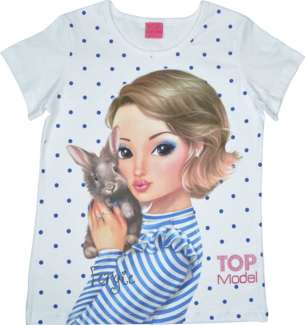 ToPModel T-Shirt Kurzarm FERGIE weiß kaufen | papiton.de