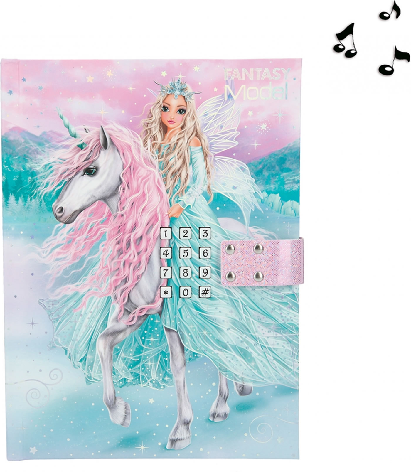 TOPModel diary with secret code and sound Fantasy Model ICEFRIENDS ...