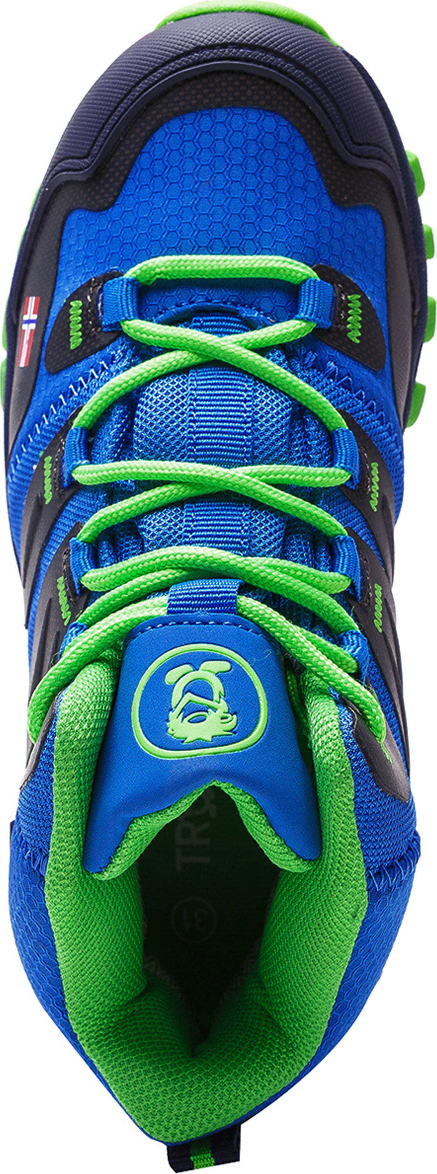 Trollkids Kids Wanderschuhe RONDANE HIKER MID medium blue/green kaufen ...