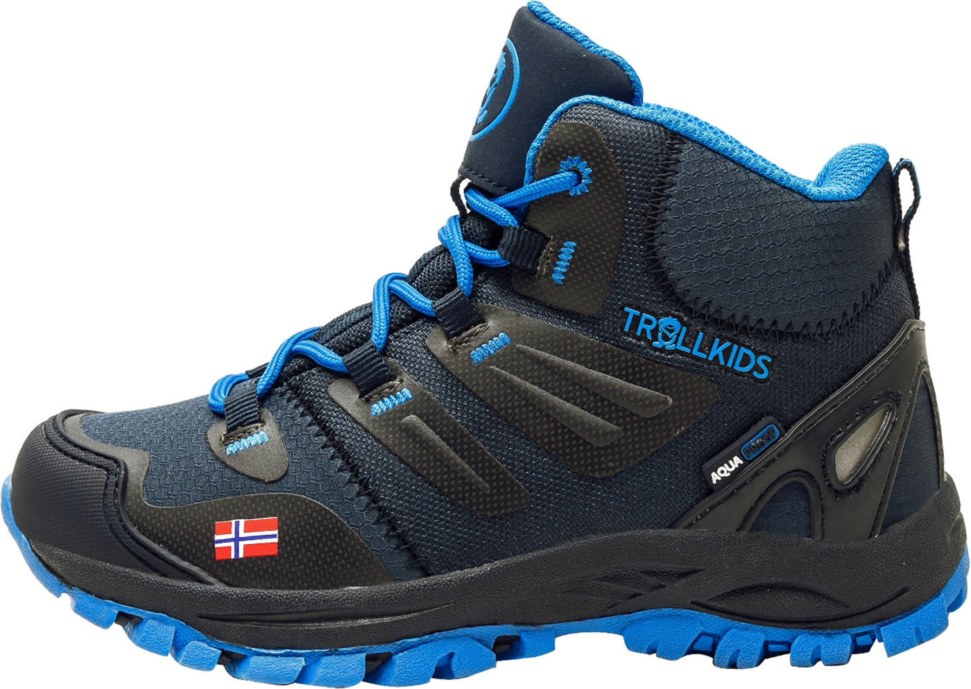 Trollkids Kids Wanderschuhe RONDANE HIKER MID navy/medium blue kaufen ...