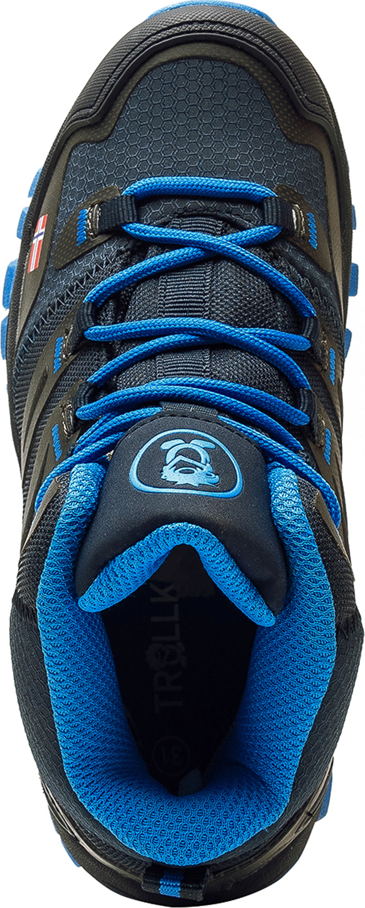Trollkids Kids Wanderschuhe RONDANE HIKER MID navy/medium blue kaufen ...