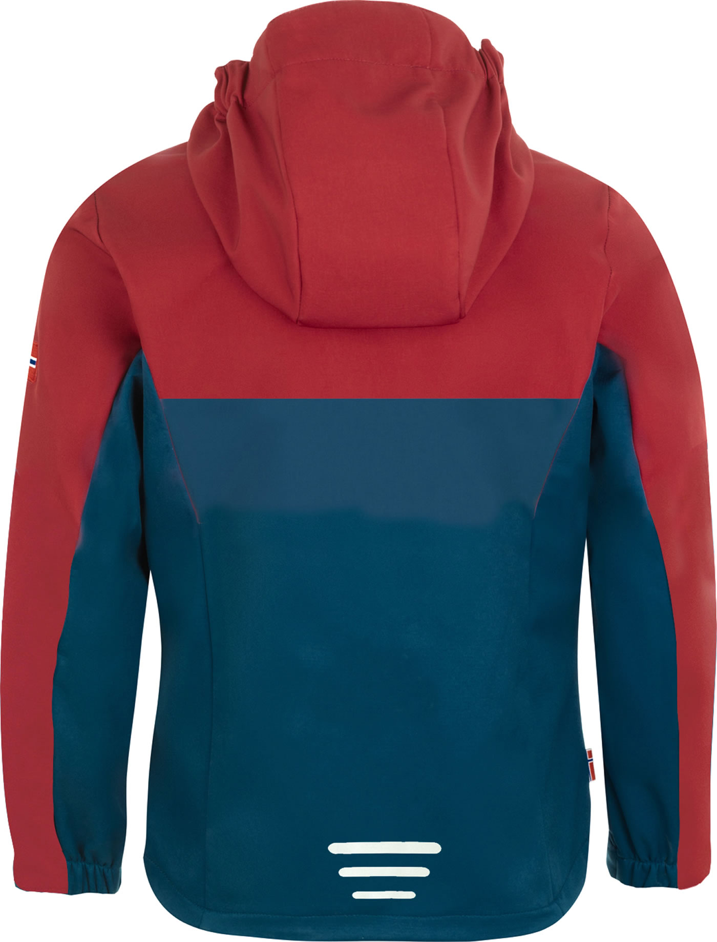 Trollkids Softshell-Jacke KIDS KRISTIANSAND JACKET red/blue/yellow ...