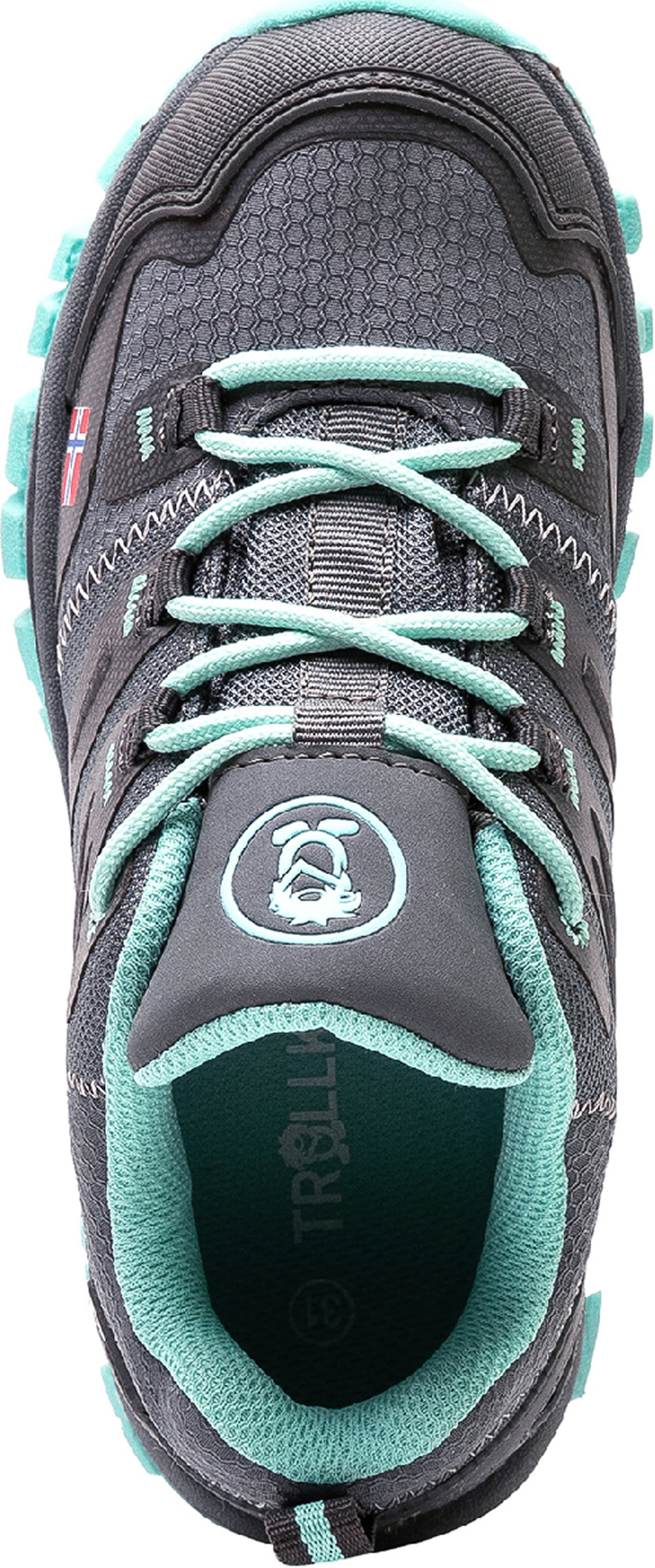 Trollkids Wanderschuhe KIDS RONDANE HIKER LOW anthracite/mint kaufen ...