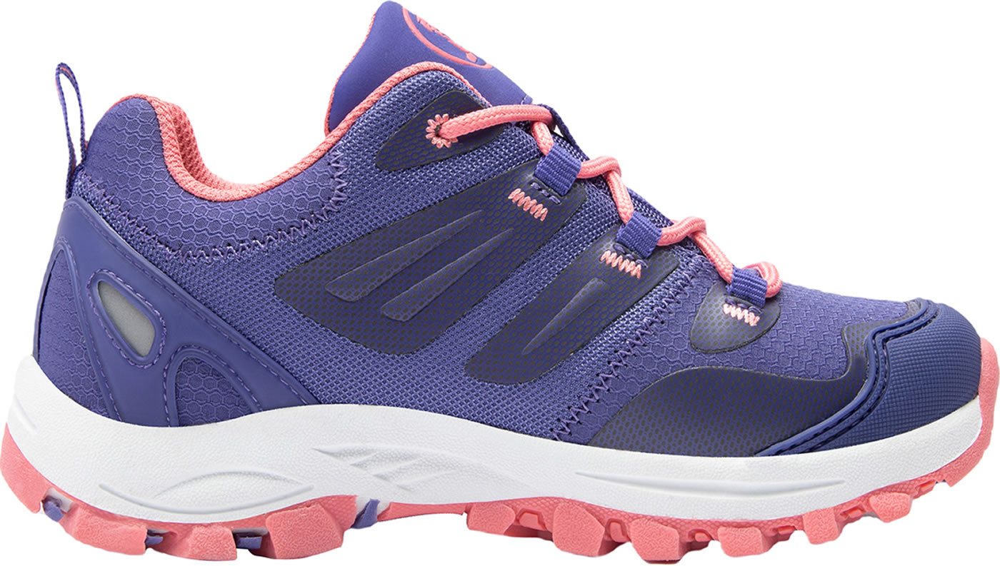 Trollkids Wanderschuhe KIDS RONDANE HIKER LOW dark purple/coral rose ...
