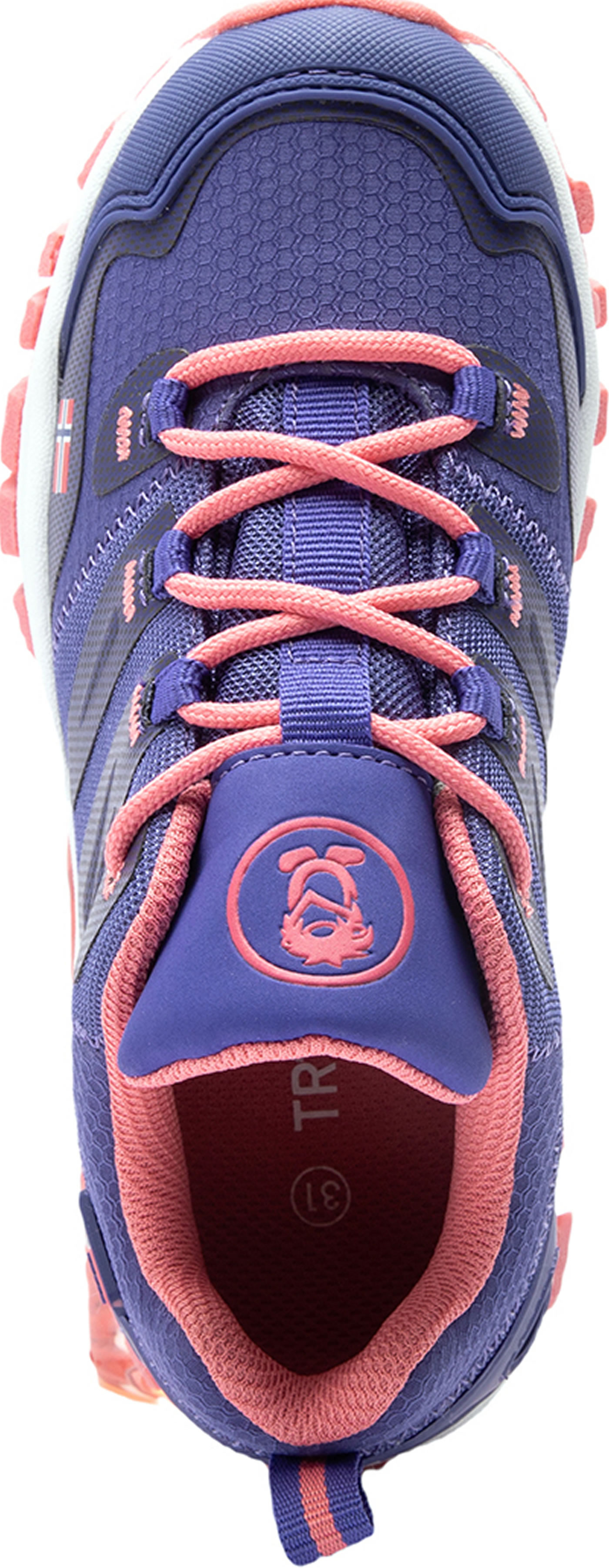 Trollkids Wanderschuhe KIDS RONDANE HIKER LOW dark purple/coral rose ...