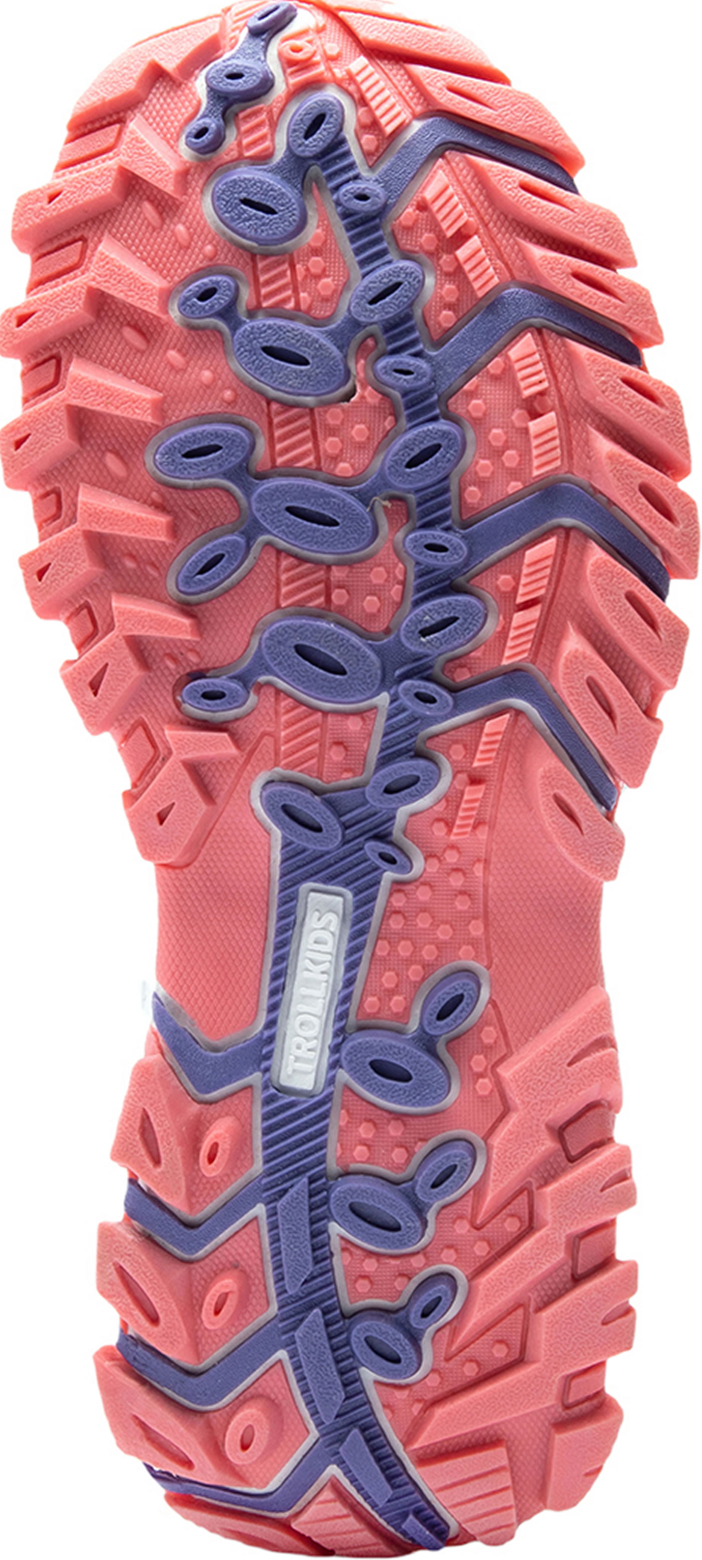 Trollkids Wanderschuhe KIDS RONDANE HIKER LOW dark purple/coral rose ...