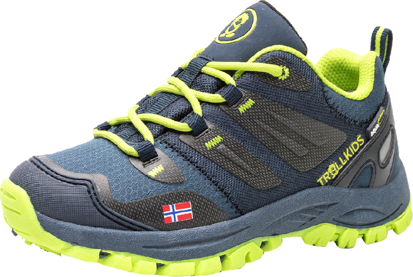 Trollkids Wanderschuhe KIDS RONDANE HIKER LOW navy/lime kaufen | papiton.de
