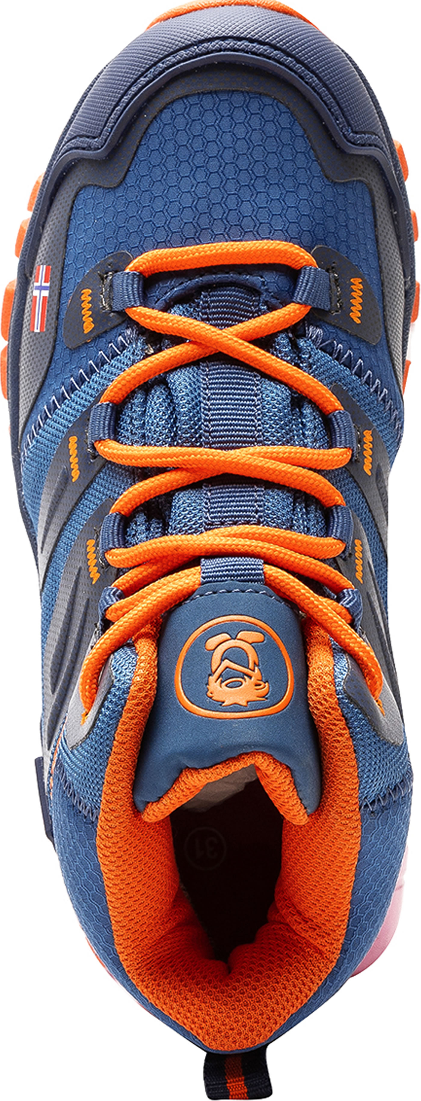 Trollkids Wanderschuhe KIDS RONDANE HIKER MID mystic blue/orange kaufen ...