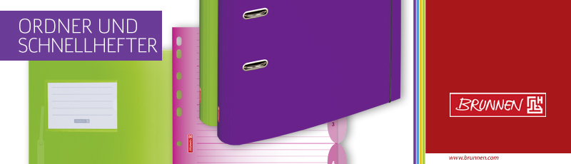 Brunnen Ordner und Hefter